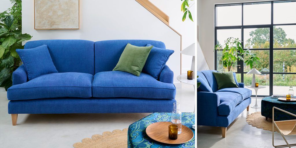 5 reasons that a blue sofa will elevate your interiors and your home
